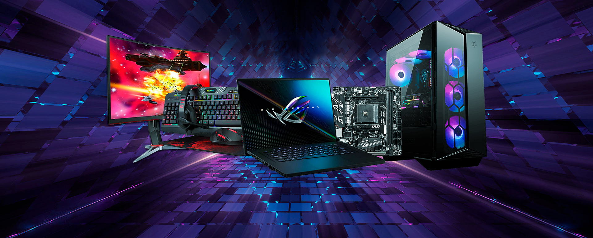 Componentes para PC Computadora | tecnomega